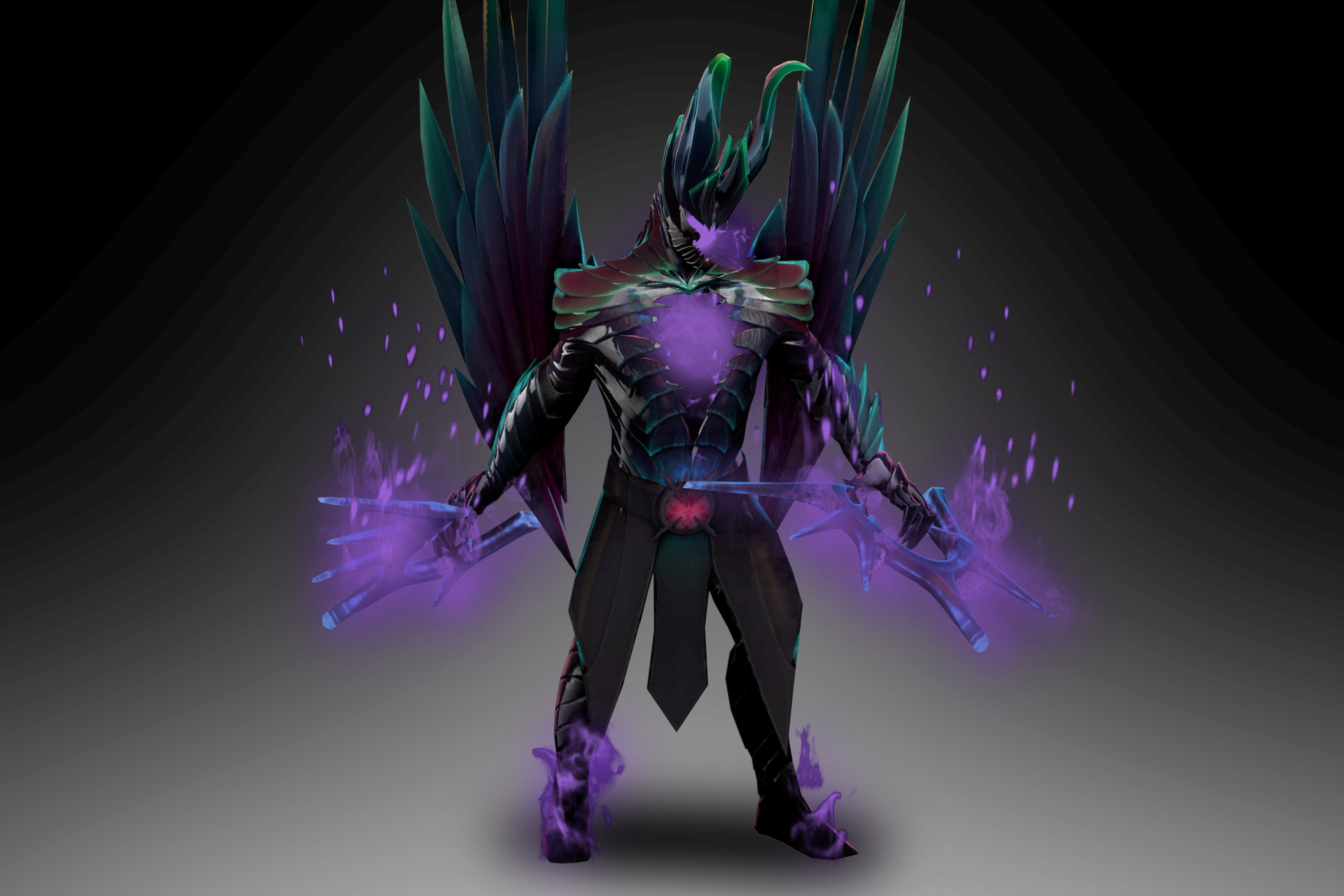 Купить Fractal Horns of Inner Abysm Champion's Purple | Collector`s ...